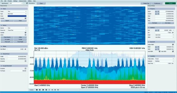 The SM200C + Spike Spectrum Analyzer Software | Signal Hound