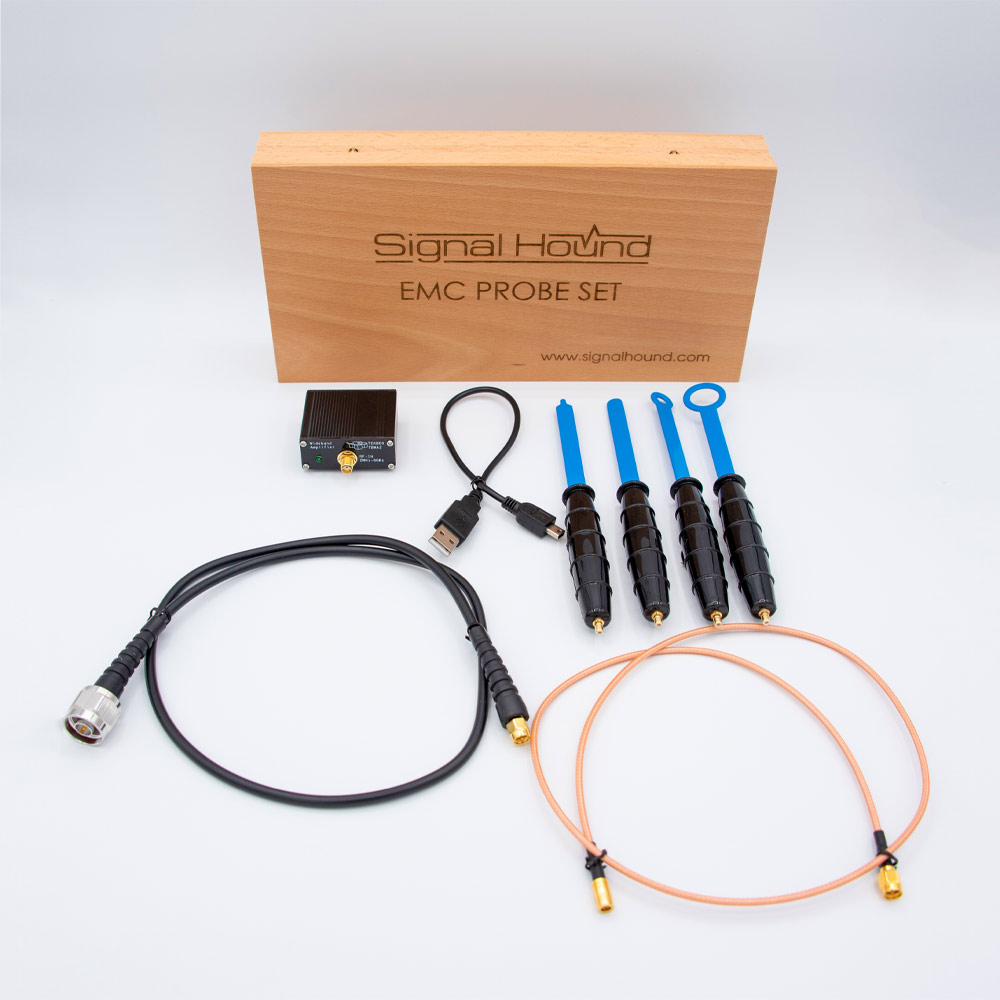 EMC Near-field Probe Set with 40 dB Wideband Amplifier | Signal Hound