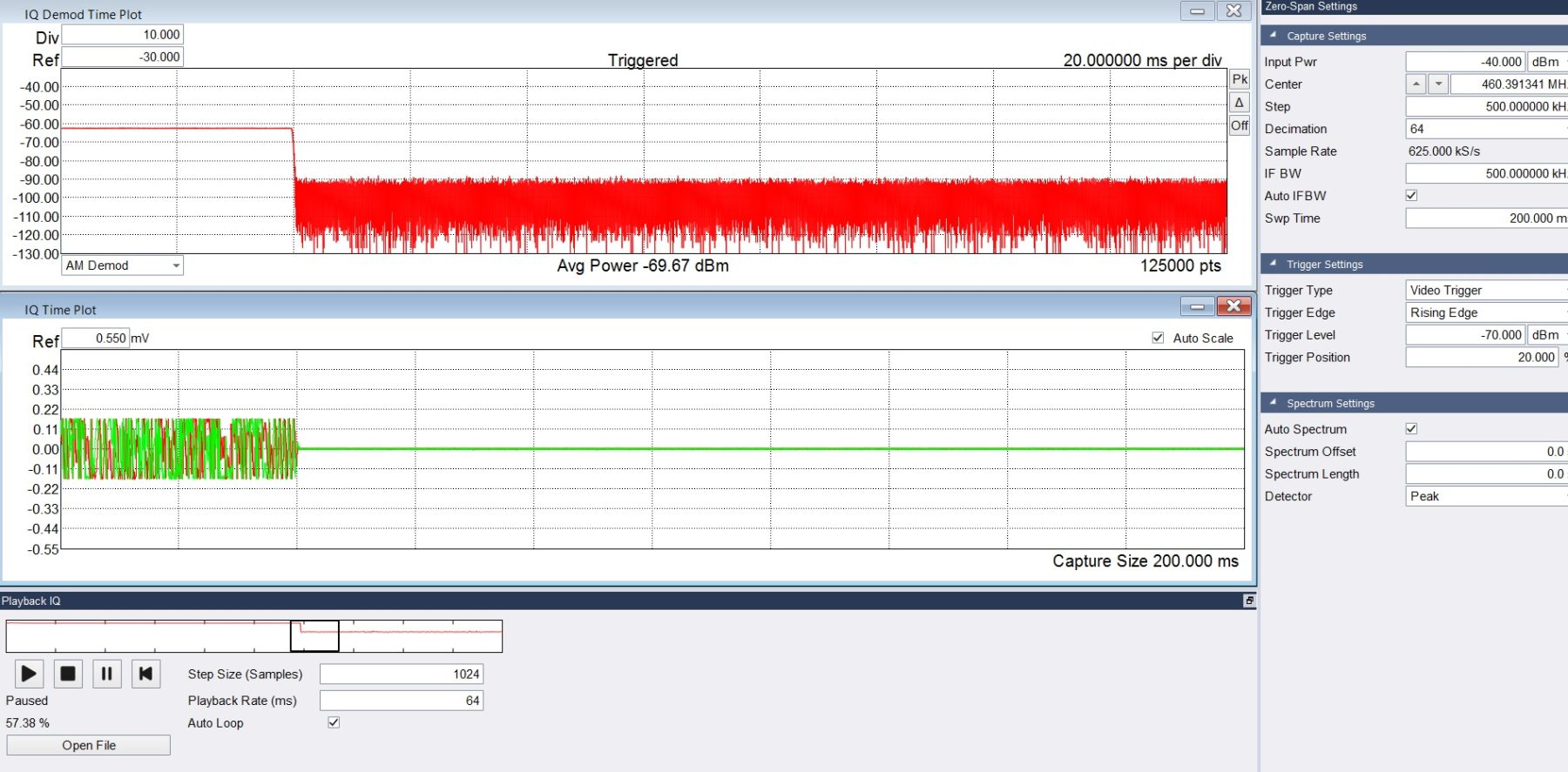 Playback-IQ | Signal Hound