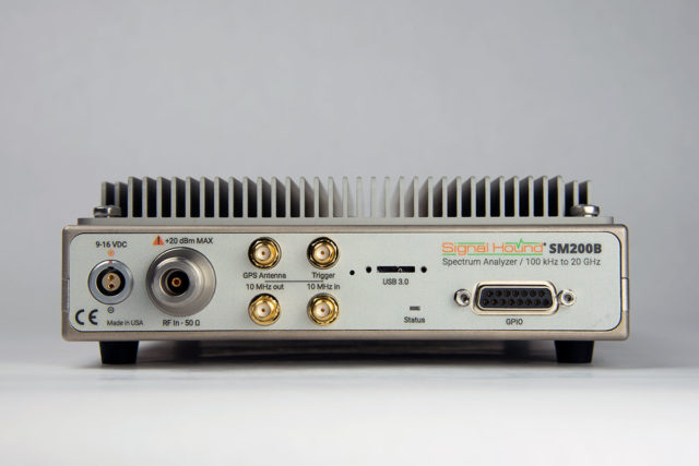 The SM200B + Spike Spectrum Analyzer Software | Signal Hound