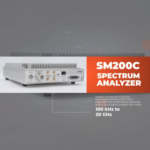 SM200C — 20 GHz Real-time Spectrum Analyzer with 10GbE | Signal Hound