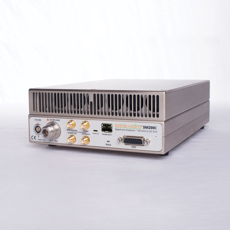 SM200C — 20 GHz Real-time Spectrum Analyzer with 10GbE | Signal Hound