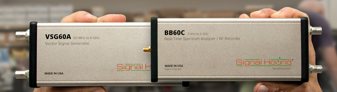 The VSG60A and BB60C. Better Together. | Signal Hound