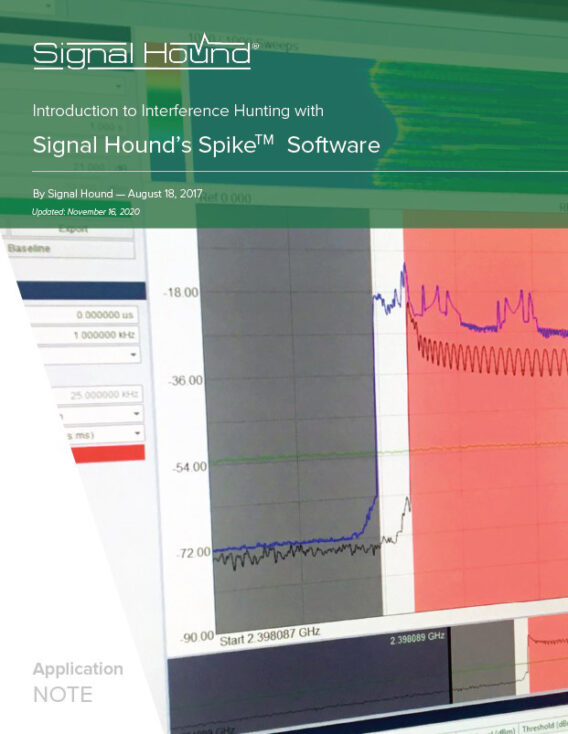 Spike Spectrum Analyzer Software | Signal Hound