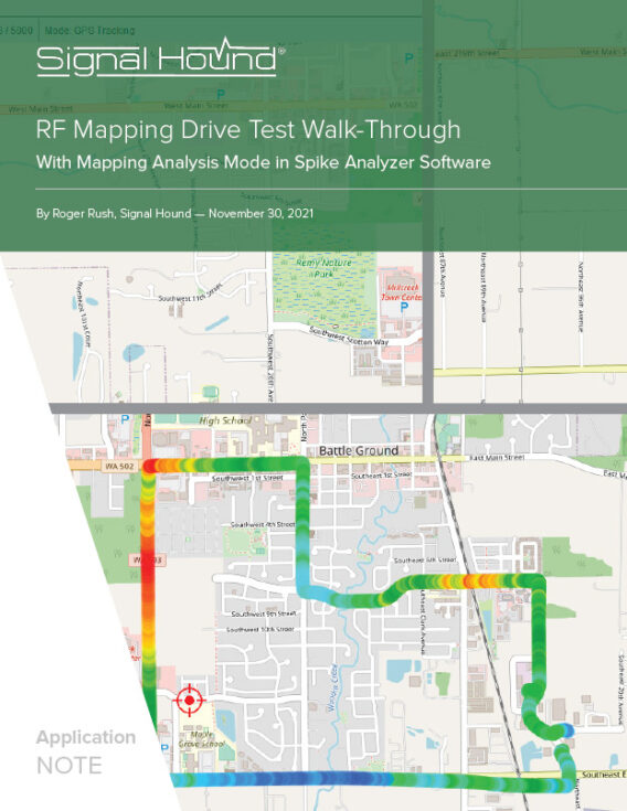 RF mapping measurements with Spike spectrum analysis software | Signal ...