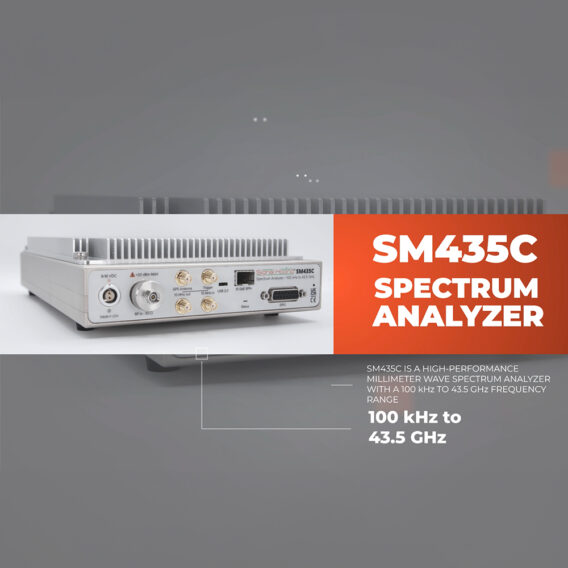 SM435C — 43.5 GHz Real-time Spectrum Analyzer with 10GbE | Signal Hound