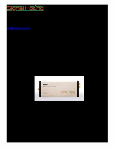 Press-Release-BB60D-Product-Announcement-210623 | Signal Hound