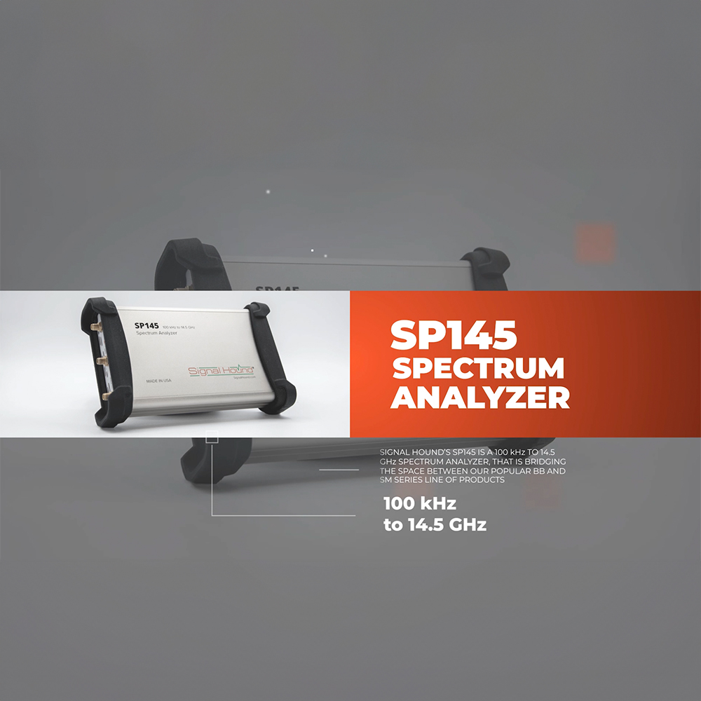SP145 — 14.5 GHz Real-time Spectrum Analyzer | Signal Hound