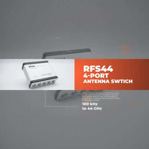 RFS44 — 100 kHz to 44 GHz 4-Port RF Switch | Signal Hound