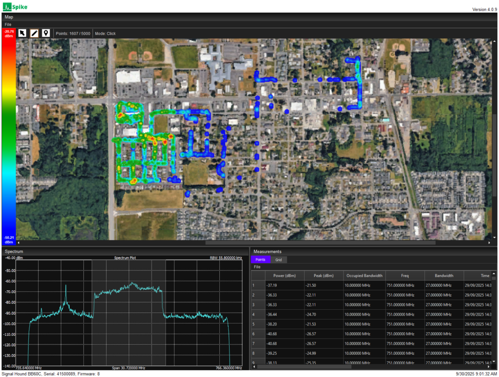Advanced Mapping Tool Kit | Signal Hound