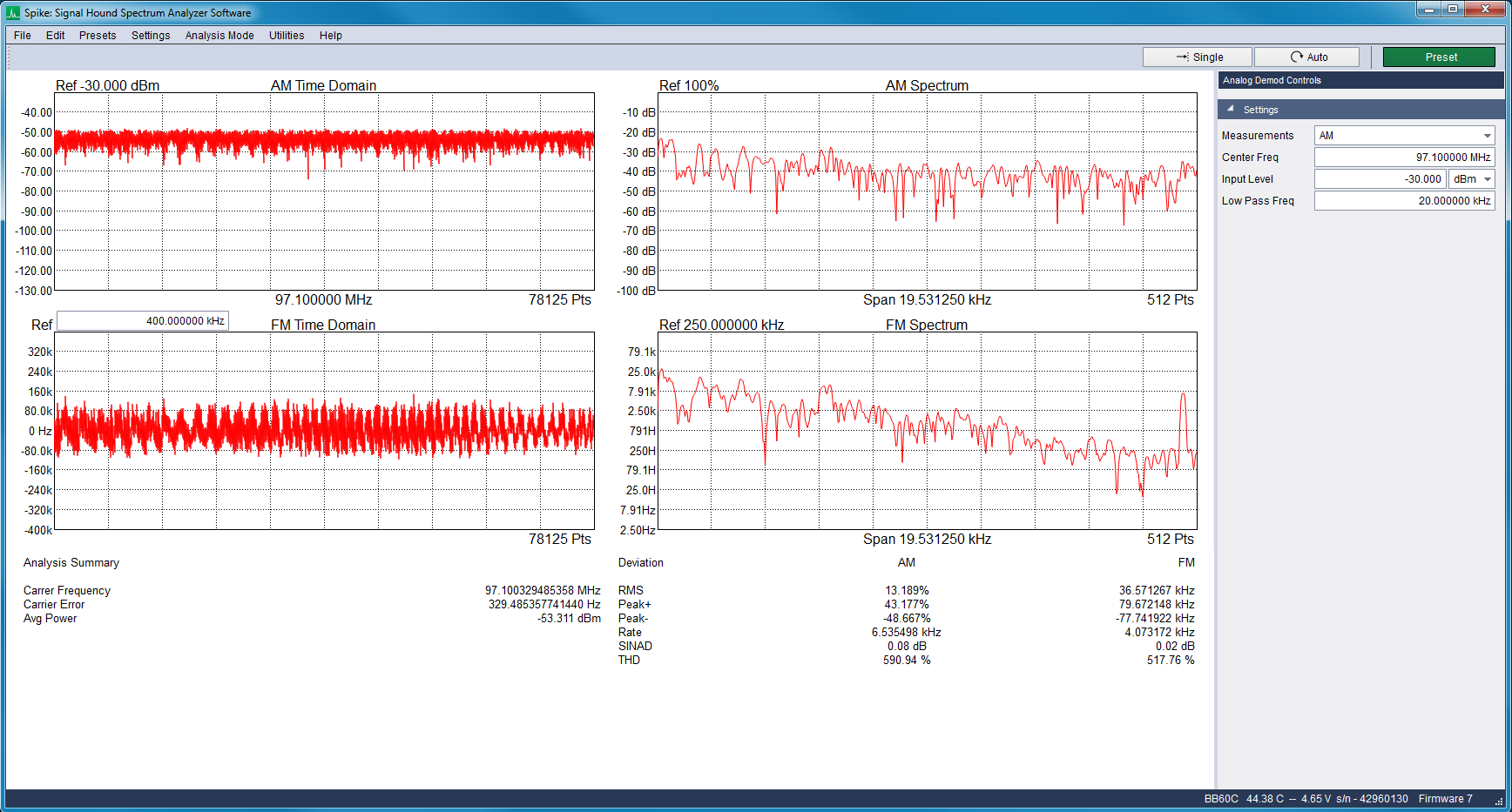 Spike Spectrum Analyzer Software | Signal Hound